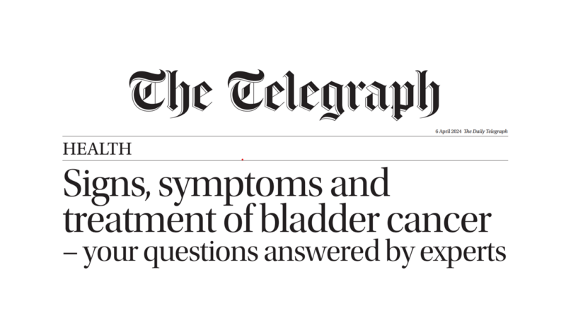 Read all about it in The Telegraph - the potential of GALEAS Bladder in ...