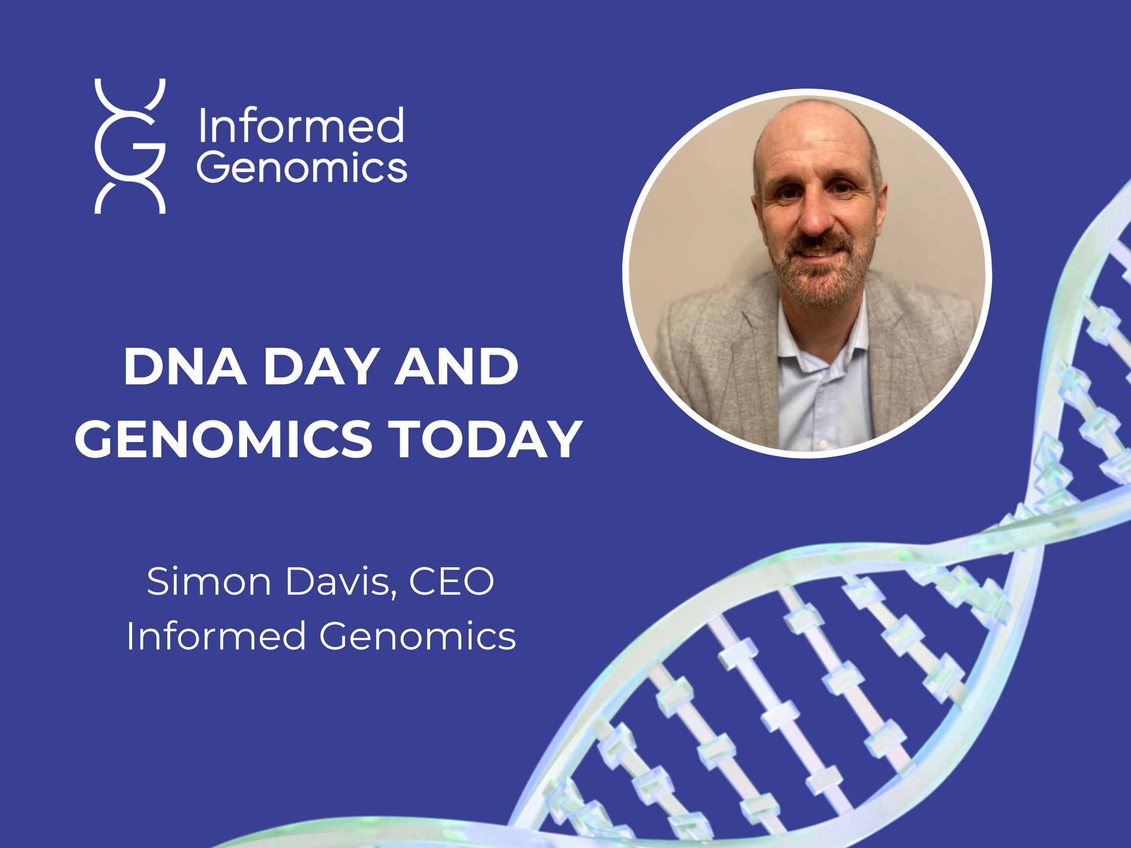 Celebrating DNA day and genomics today - Nonacus